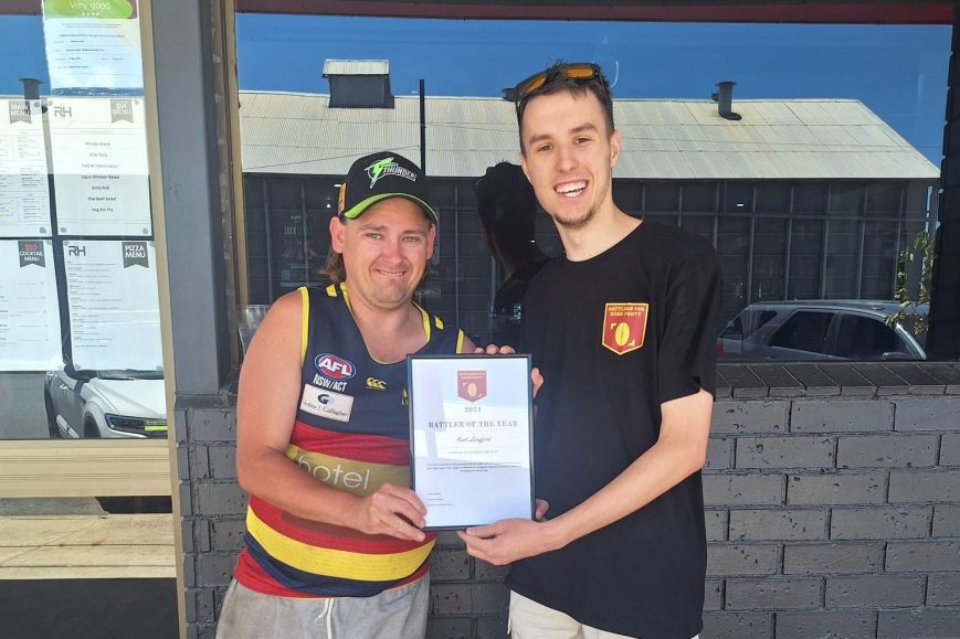 Battler of the Year – Battlers For Bush Footy